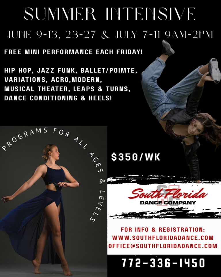 Summer Intensive | South Florida Dance Company